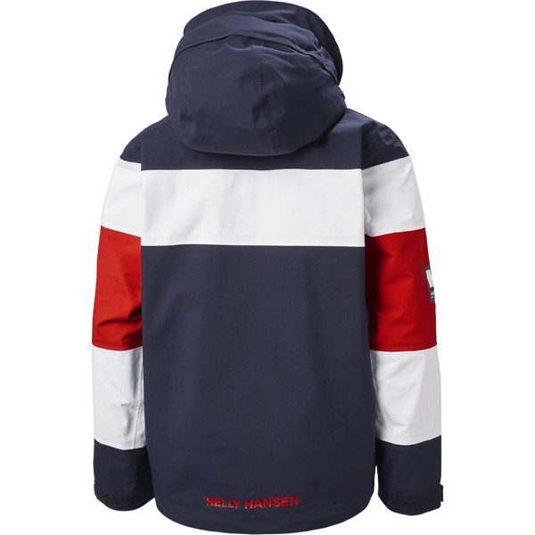 2021 Helly Hansen Junior Salt Port Jacket 41634 - Navy - Sailing - Sailing - Yacht | Wetsuit Outlet